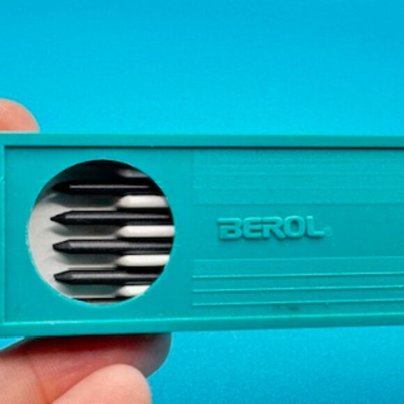 Berol Eagle | Office | Vintage Berol Eagle Turquoise Filmograph Leads ...